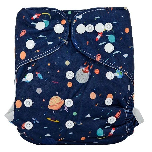 Pañal Barrera Pierna mini-planetas | Unitalla Reutilizable ...